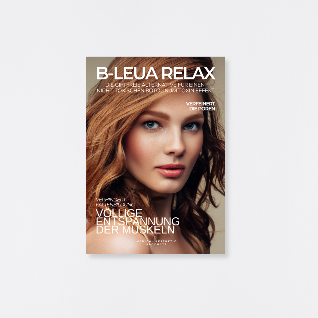Werbeflyer Muskelrelaxans – B-LeuA Relax® Infoflyer (100 Stück)
